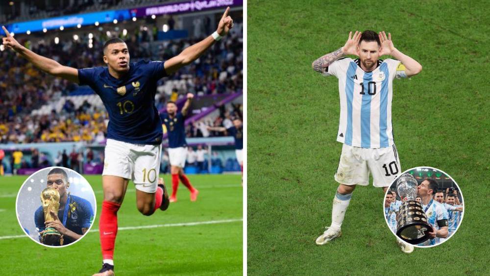 Leo Messi vs Kylian Mbappé: goles, asistencias, títulos, precio y récords de ambos jugadores con ...