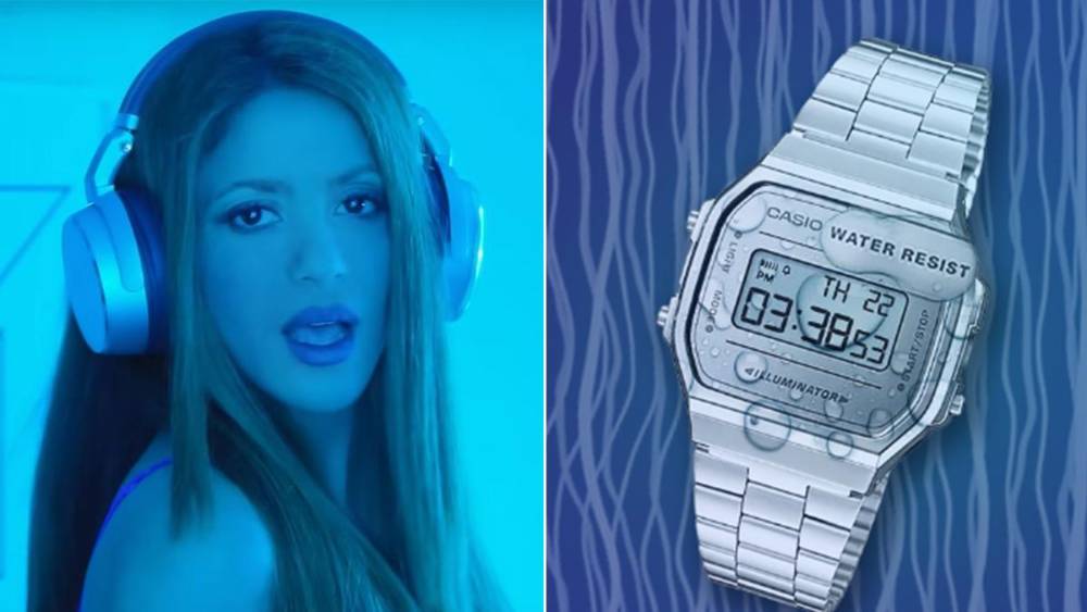 Casio responde a Shakira de forma épica tras incluir sus relojes en la ...