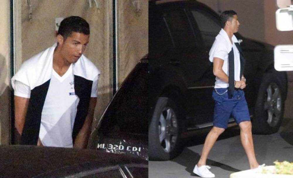 Cristiano Ronaldo, captado orinando en calles de Francia