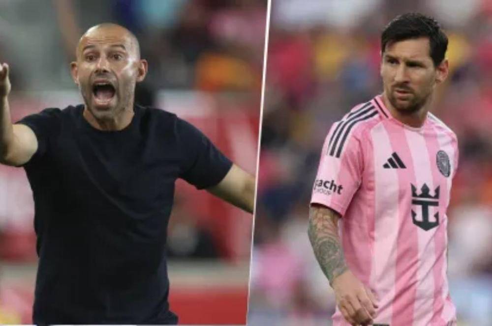 Mascherano no está de acuerdo por primera vez con la MLS sobre la sanción de Messi: "Para llenar ...