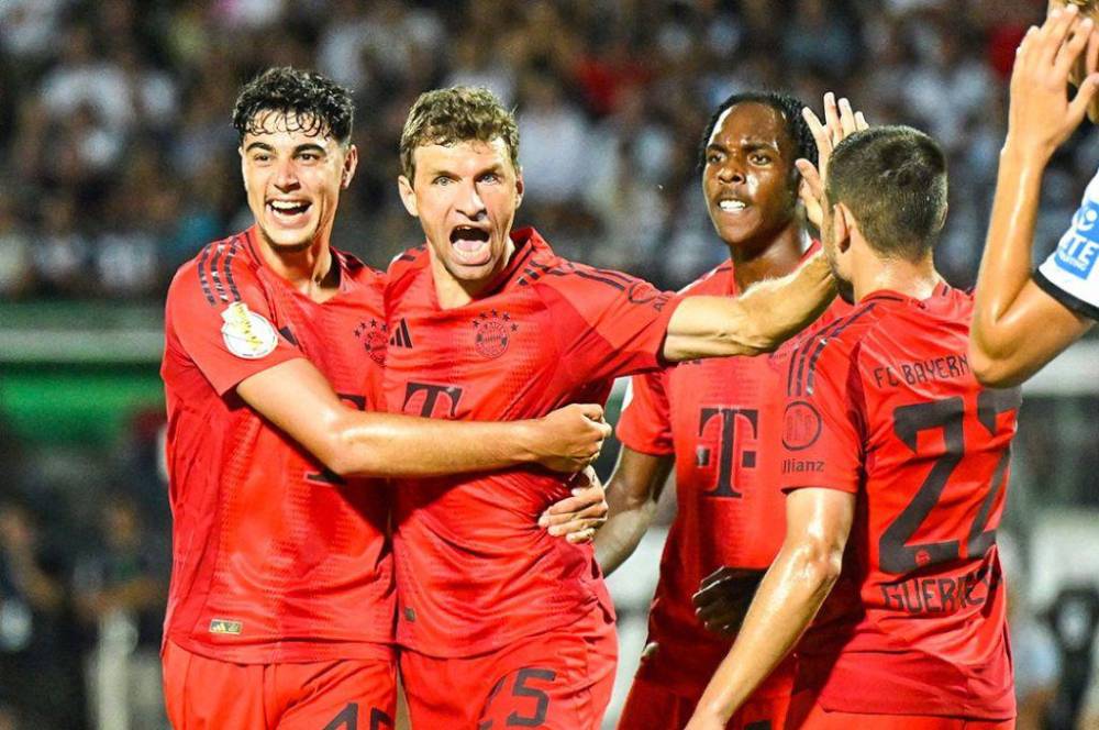 El Bayern Munich de Vincent Kompany se estrena con goleada en la ...
