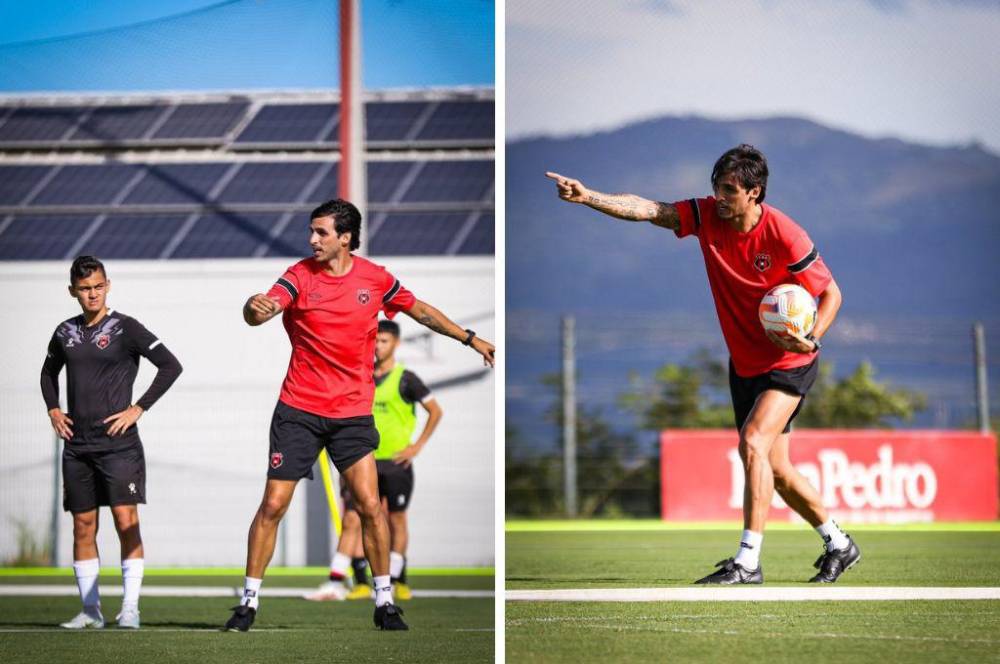 El histórico Bryan Ruiz inició su carrera como técnico a cargo de la ...