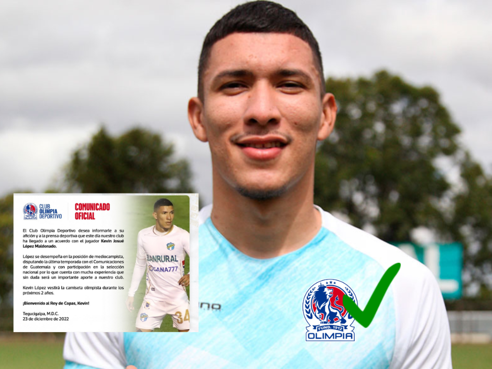 Confirmado: Olimpia oficializa el fichaje de Kevin López y se convierte ...