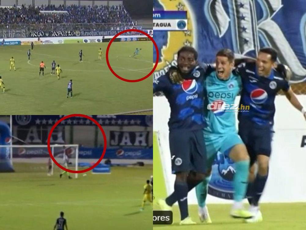 ¡Golazo histórico! Jonathan Rougier anota gol desde el mediocampo en el ...