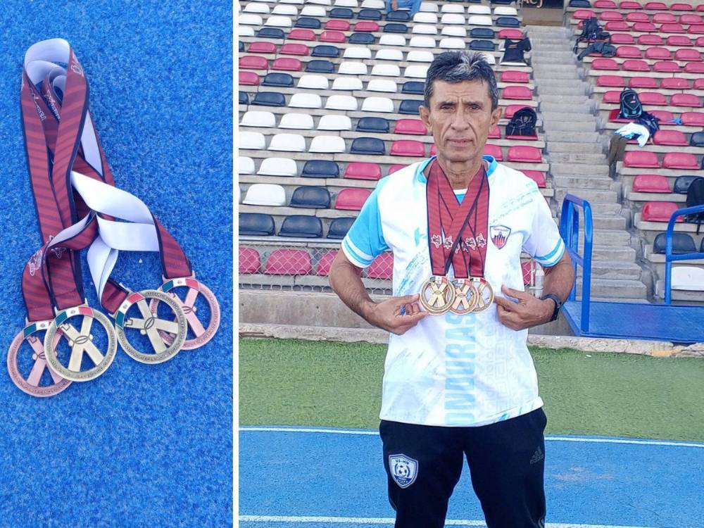 ¡Con 63 años no para! Leonel Flores, el catracho que ha ganado cerca de ...