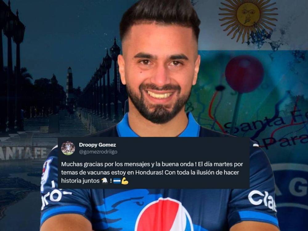 Rodrigo “Droopy” Gómez rompe el silencio y confirma el día que se unirá al Motagua tras larga espera