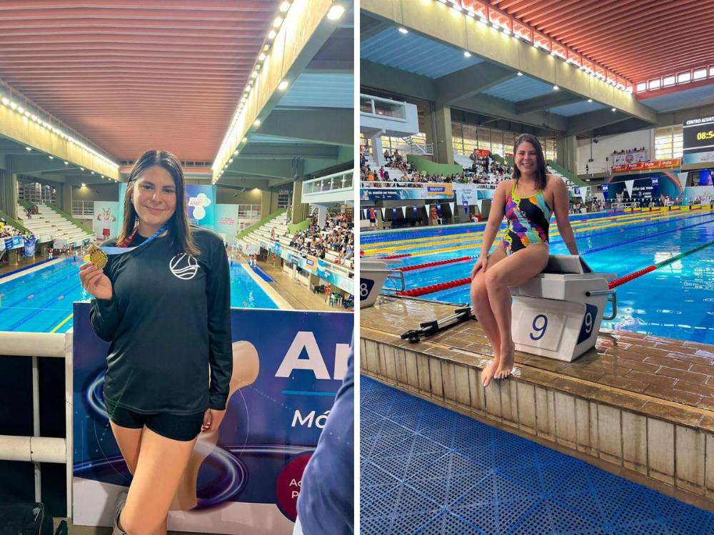 Sara Pastrana, representante hondureña en los Juegos Olímpicos 2016, ganó dos medallas de oro en ...