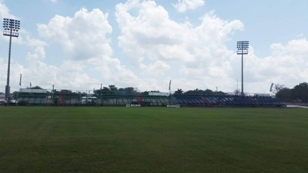 Este es el FBB Stadium de Belmopán donde Honduras jugará con Belice