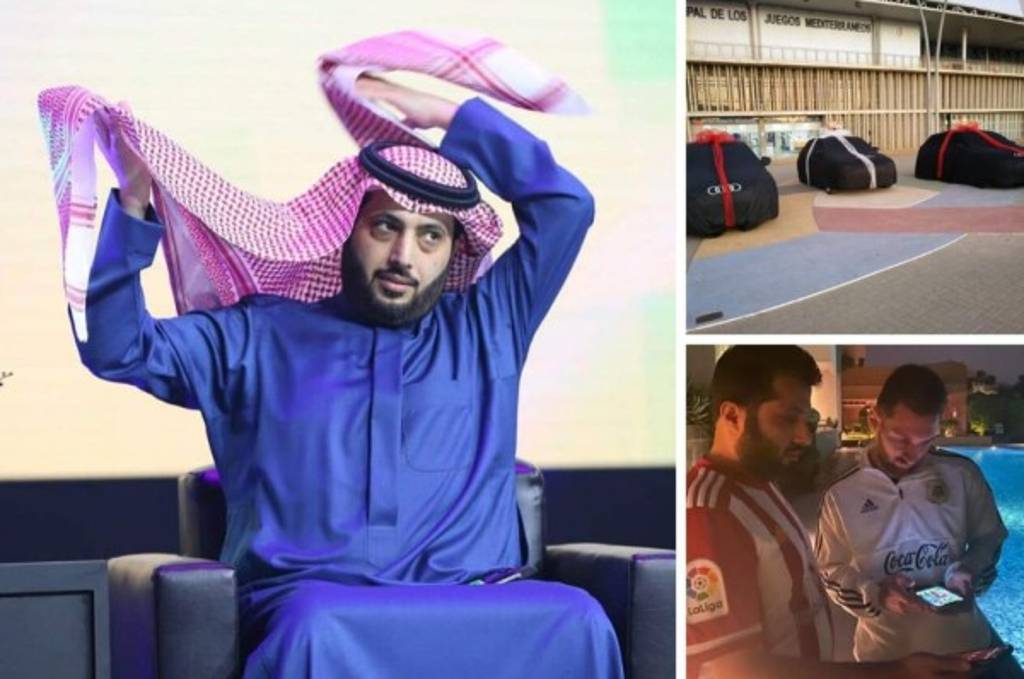 Al-Sheikh, el jeque árabe que quiere fichar a Messi y que sortea autos ...
