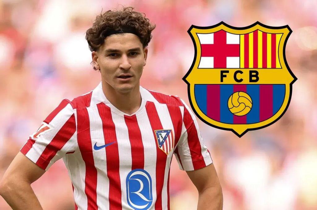 ¿Julián Álvarez al Barcelona? El Atlético rompe el silencio con una ...