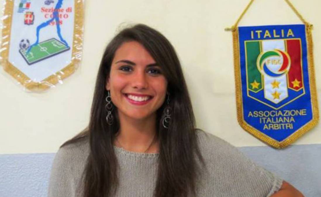 La hermosa modelo italiana que también es árbitro