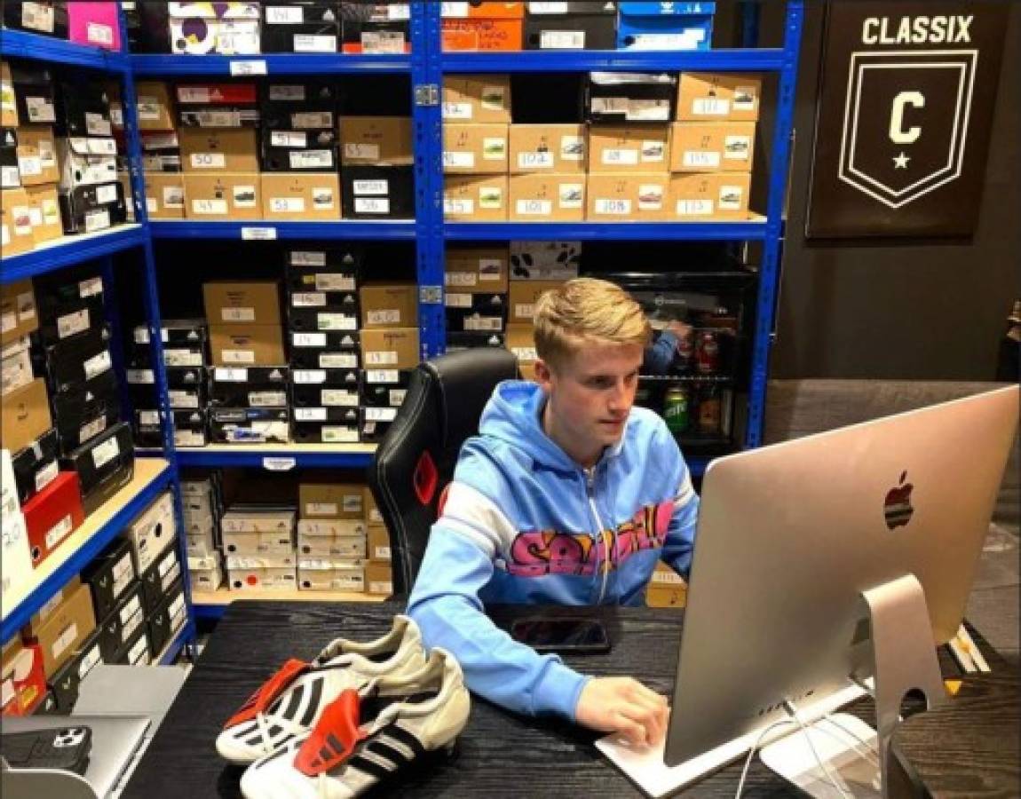 ¡Insólito! El inglés de 17 años que vende botines a jugadores de la ...