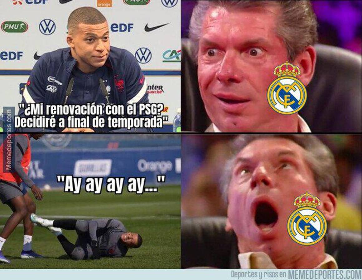 Real Madrid choca ante el PSG en Champions y los memes se hacen ...