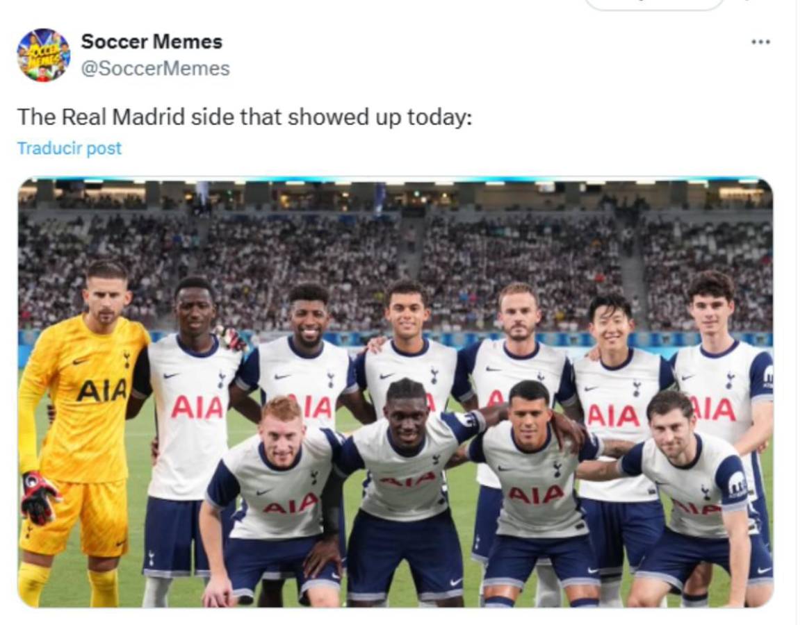 Memes destruyen al Real Madrid tras humillada del Arsenal en Champions