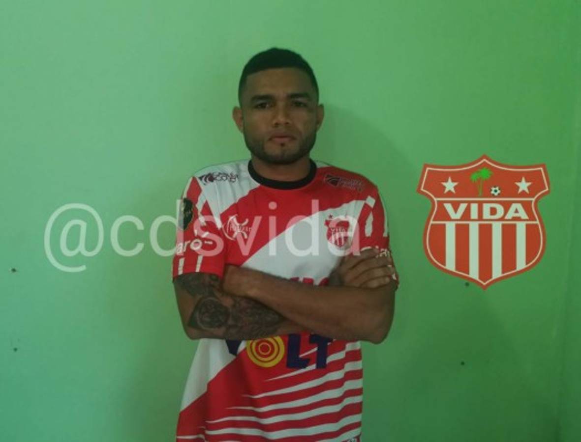 Alexander Aguilar, nuevo jugador del Vida de La Ceiba