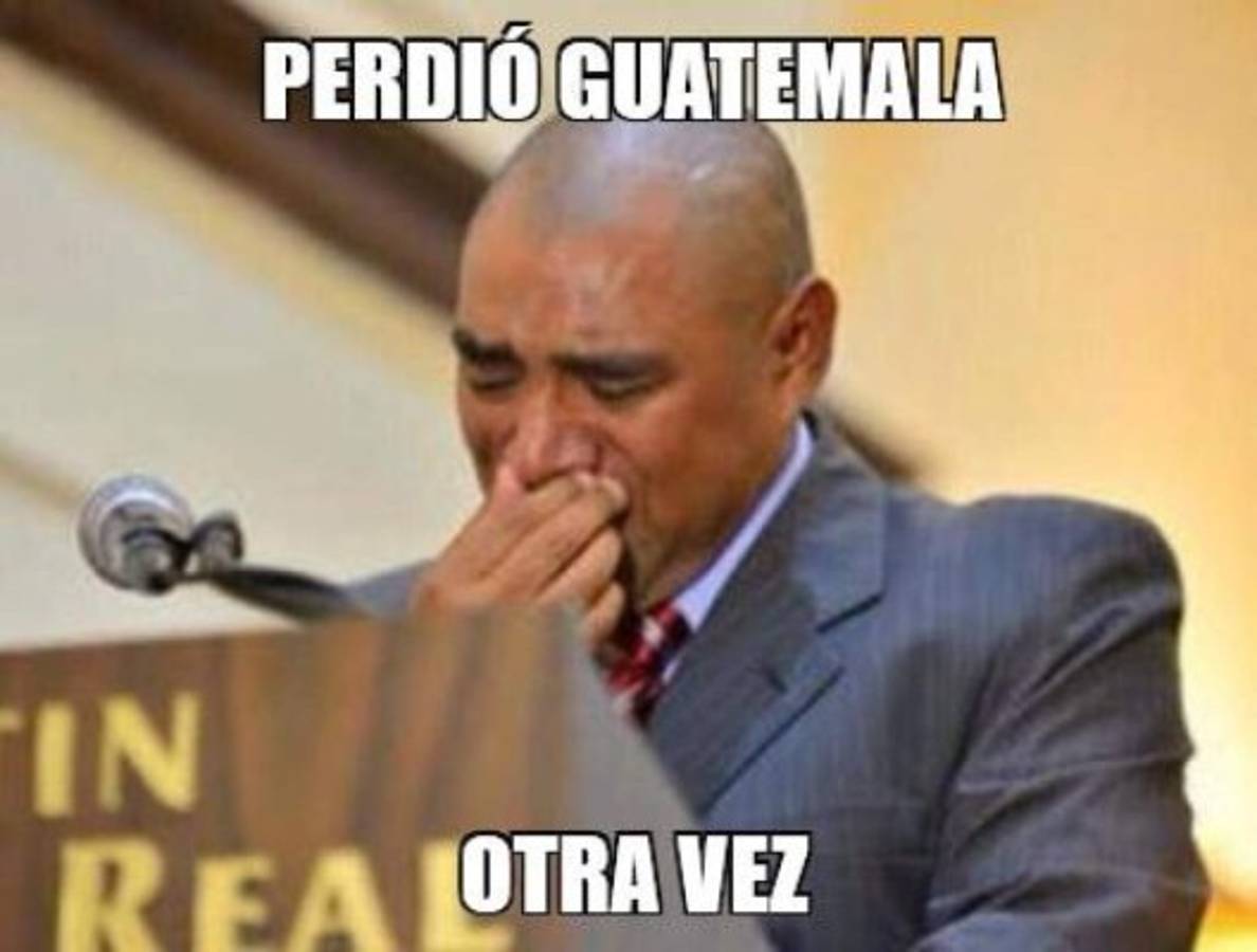 Los Memes de la eliminación de Guatemala de la Copa Oro