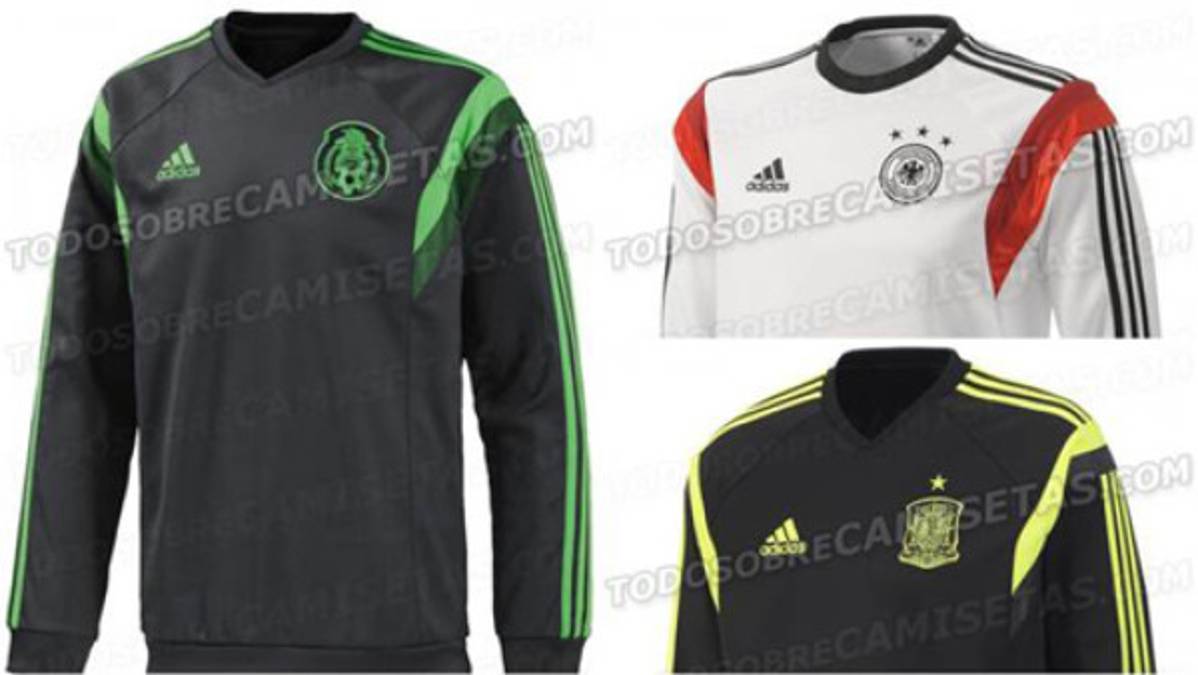 Filtran indumentaria de MÃ©xico para Brasil 2014