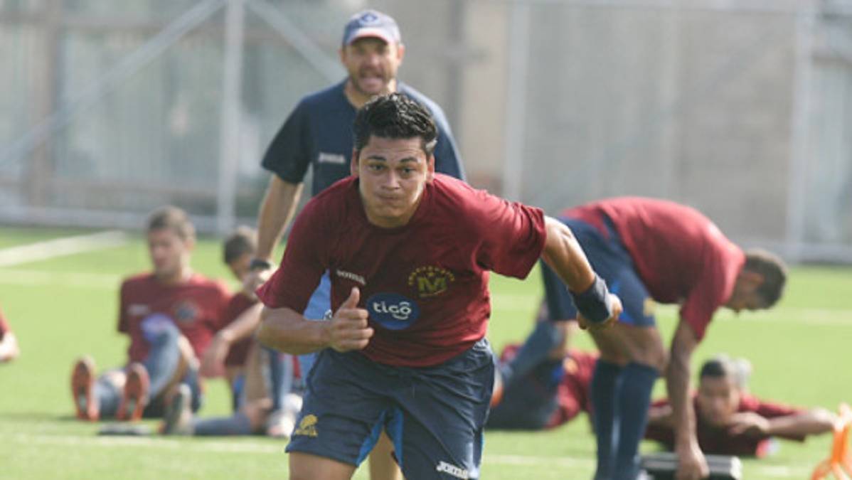 AdÃ¡n RamÃ­rez entrena a todo vapor con Motagua