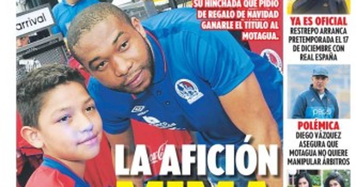 Portada del 8 de diciembre (Tegucigalpa)