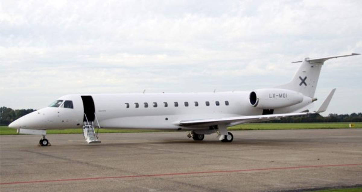 El Embraer 600 Legacy, el avión presidencial donde viajaría Chelato