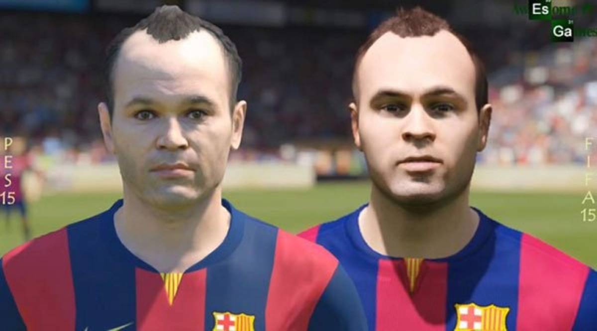 Los 10 jugadores más feos de PES y FIFA de la actual versión