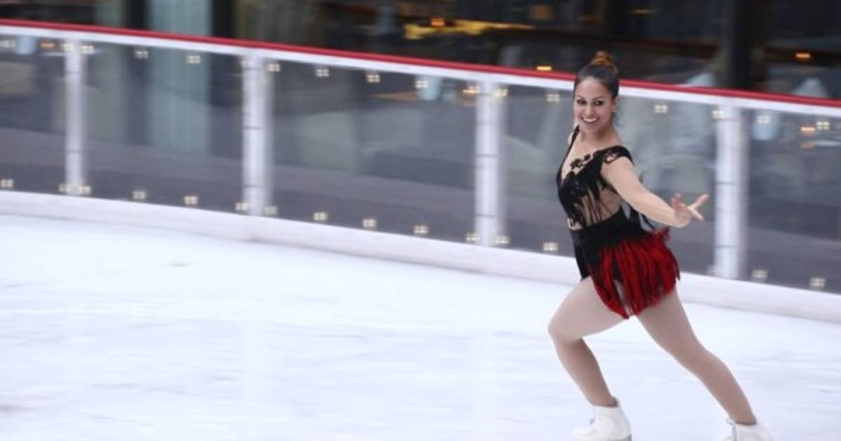 Johanna Castillo, la reina del hielo hondureña