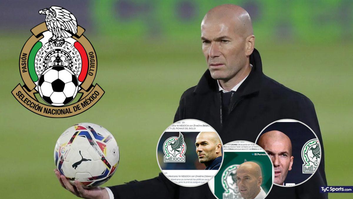 Zinedine Zidane es el favorito para dirigir a la Selección de México ...