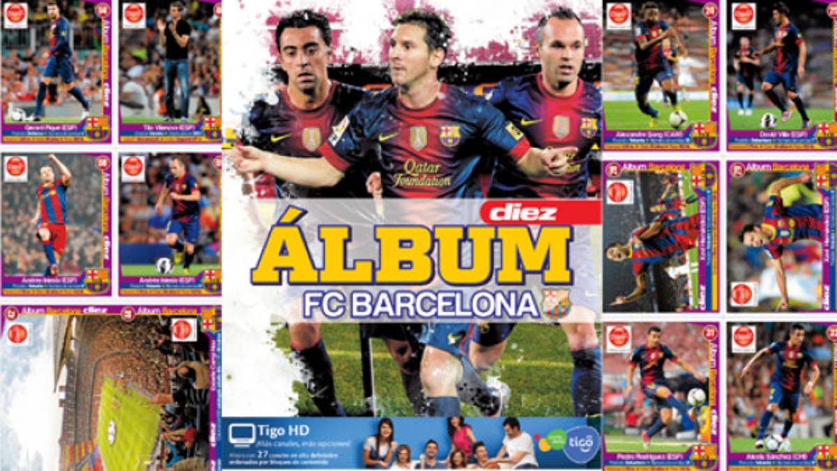 Hoy buscÃ¡ gratis el Ã¡lbum del Barcelona en Diario DIEZ