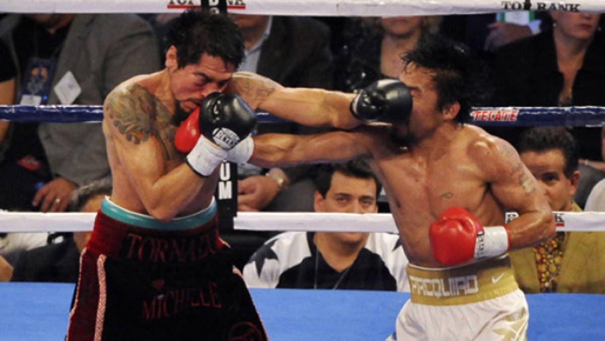 Margarito felicitÃ³ a Pacquiao antes de su operaciÃ³n