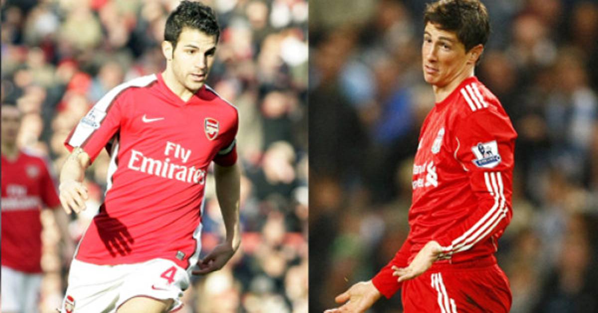 El Barcelona irÃ­a por FÃ¡bregas y Fernando Torres