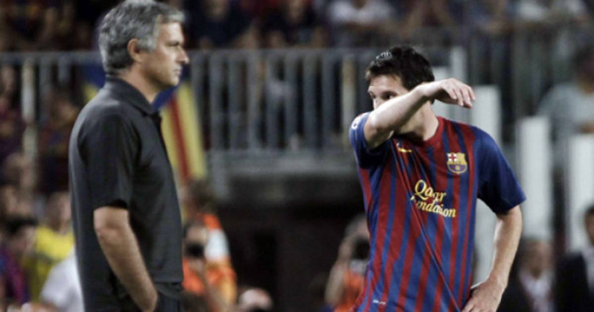 Lionel Messi provocó a Mourinho