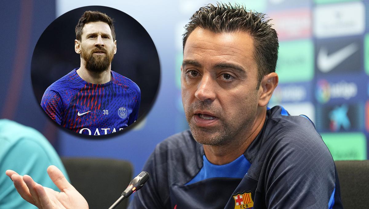 Xavi se destapa con la posible vuelta de Messi: en qué posición jugaría y lo que podría aportar ...