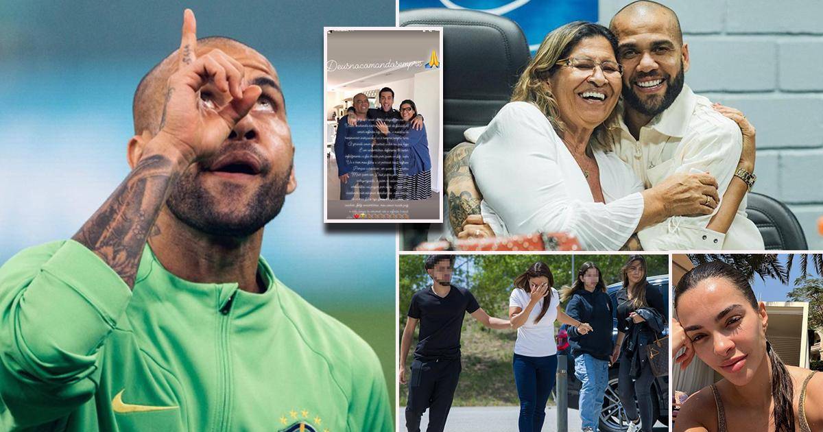 ¡Fuerte mensaje! La madre de Dani Alves lo felicitó por su cumpleaños y ...