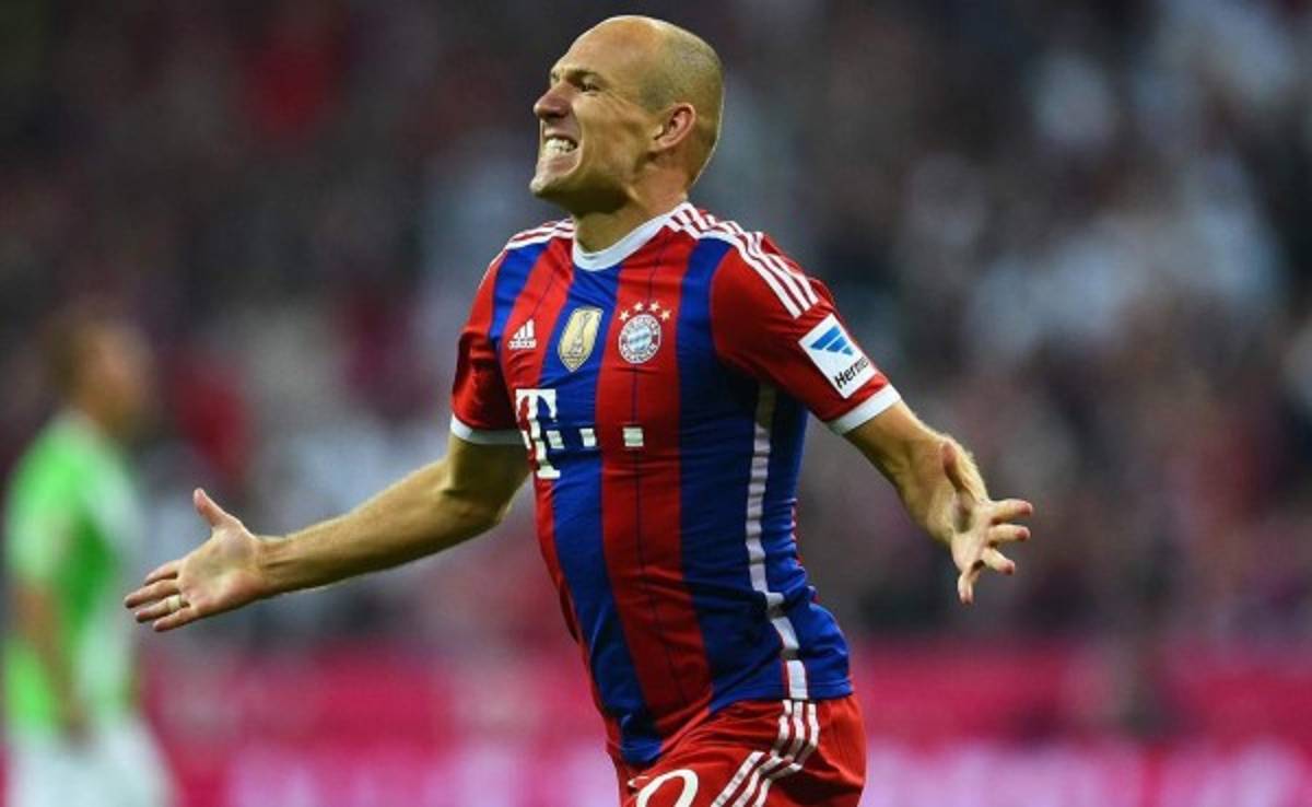 Robben podría regresar al Bayern el sábado ante el Hertha Berlín