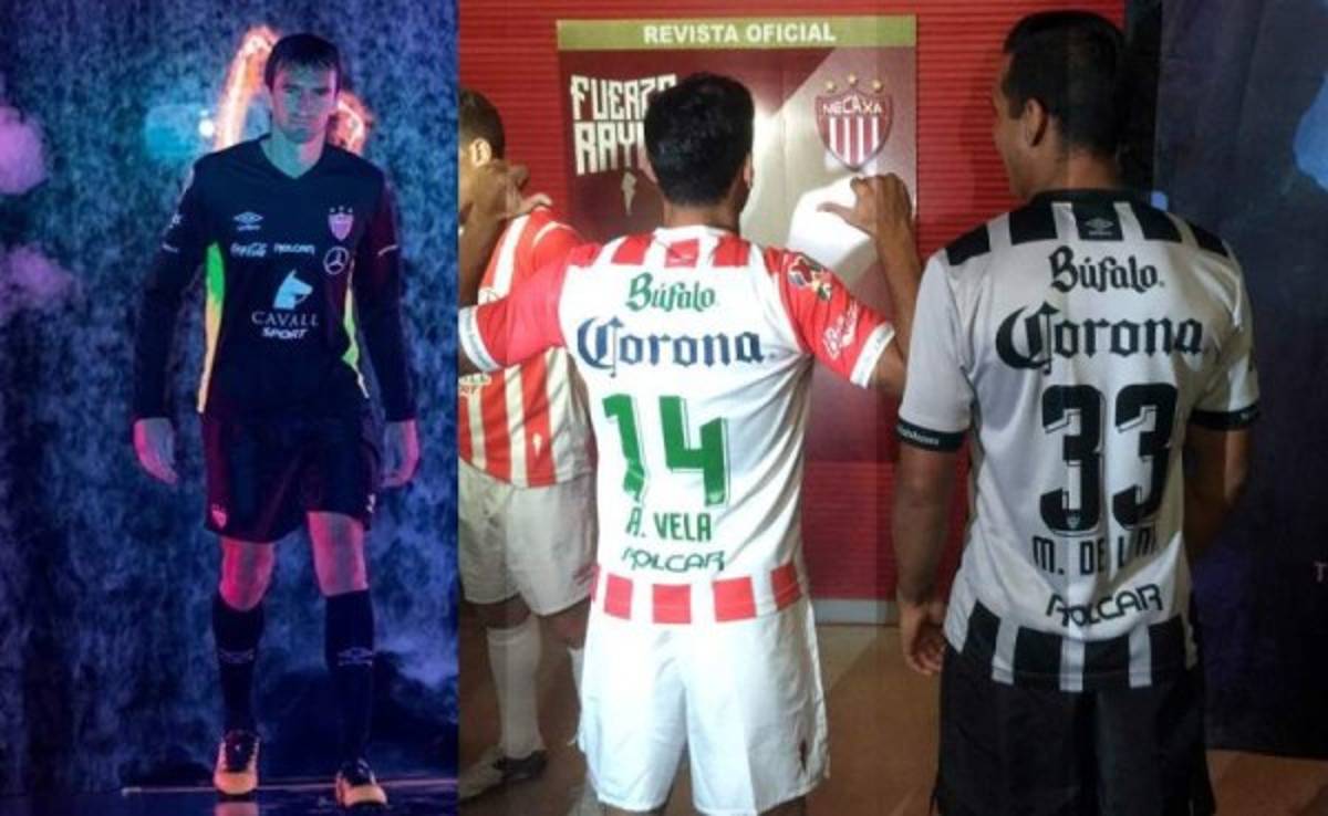 Necaxa presenta uniforme que vestirá en regreso a Primera de México