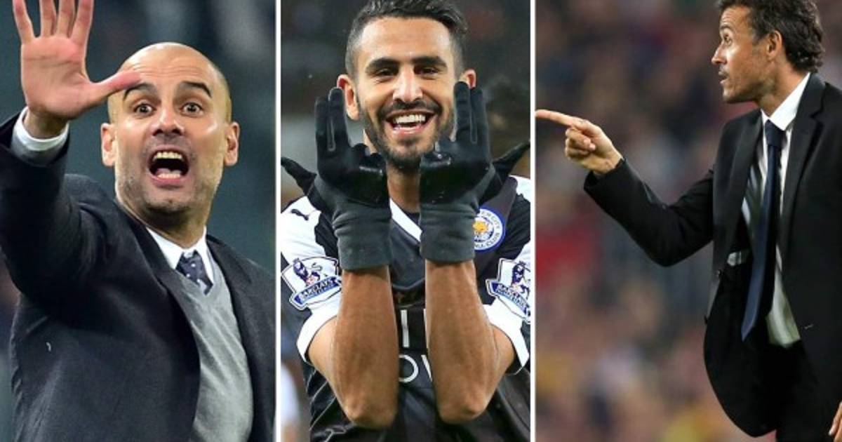 Guardiola se entremete en las negociaciones del Barcelona por Riyad Mahrez