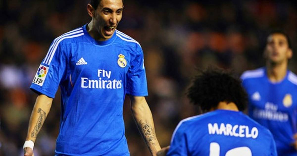 Marcelo a Di María: 'A tus pies fideito, eres muy grande'