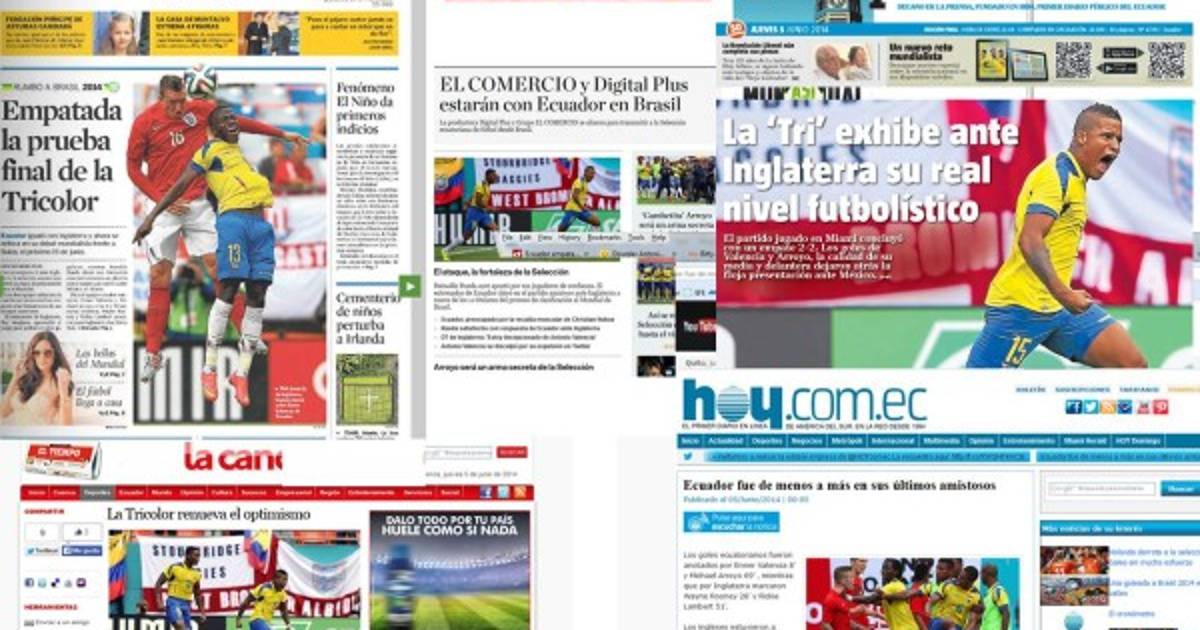Prensa ecuatoriana: 'Ecuador mejoró su rendimiento colectivo'