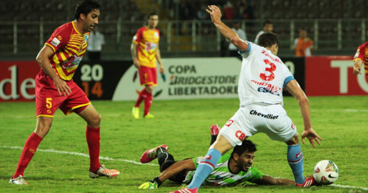 El panameño Rolando Escobar anotó en derrota del DANZ en la Libertadores