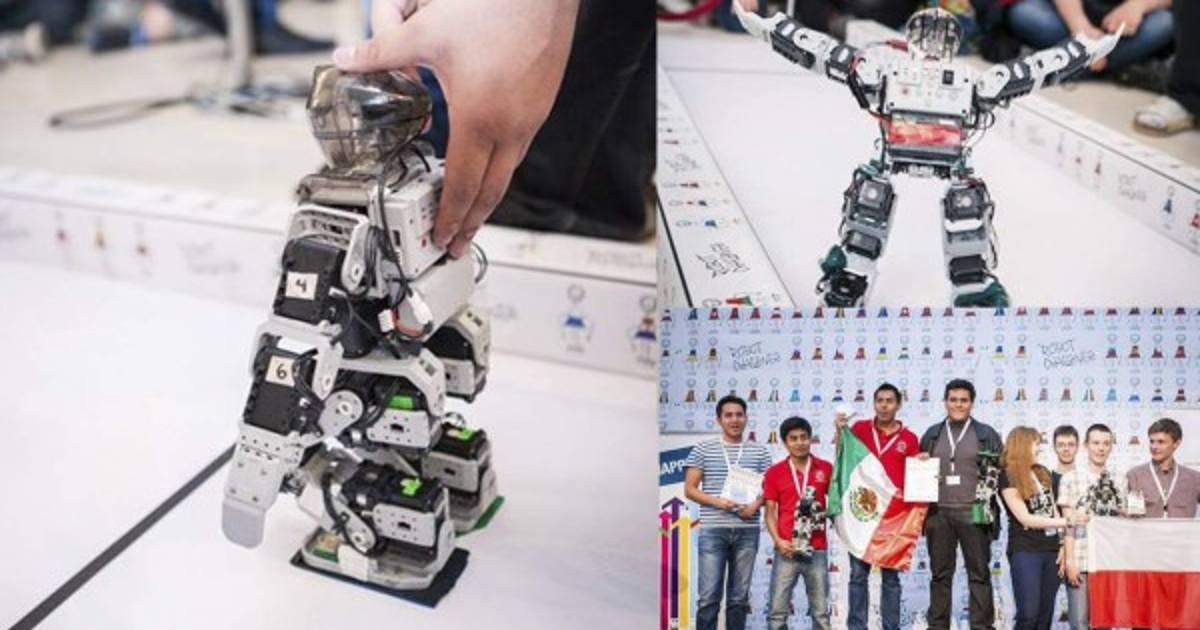 México se corona campeón en concurso mundial de robótica