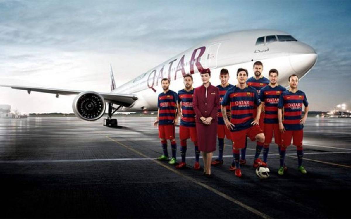 El lujoso e imponente avión del Barcelona