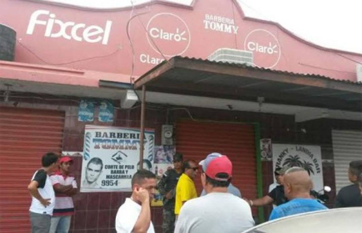 Video muestra a asesinos de barbero y su ayudante en La Lima