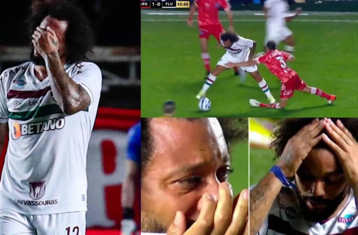 El sentido mensaje de Marcelo tras provocar dura lesión en la Copa ...