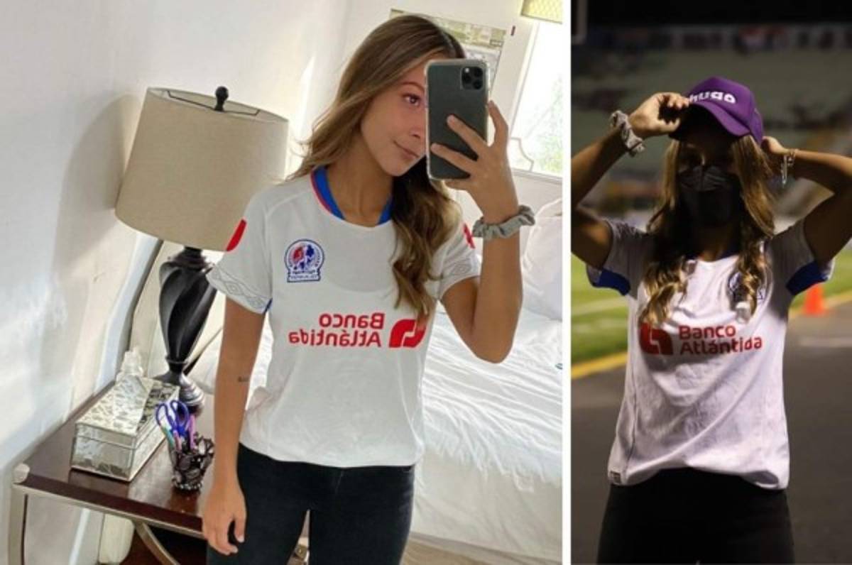 Nuni Joya, futbolista, aficionada del Olimpia, tiktoker y comentarista ...