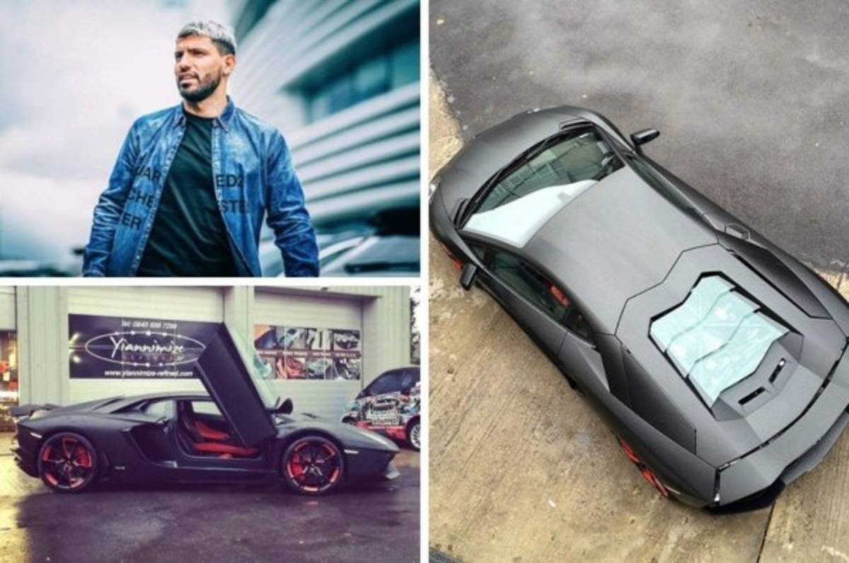 El espectacular Lamborghini que el Kun Agüero tiene abandonado: 'Está ...