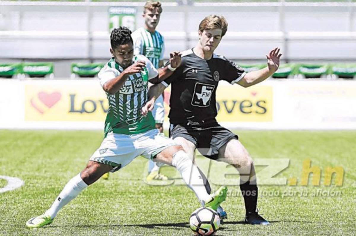 Julio Moncada, el futbolista hondureño que busca dar el salto a la MLS