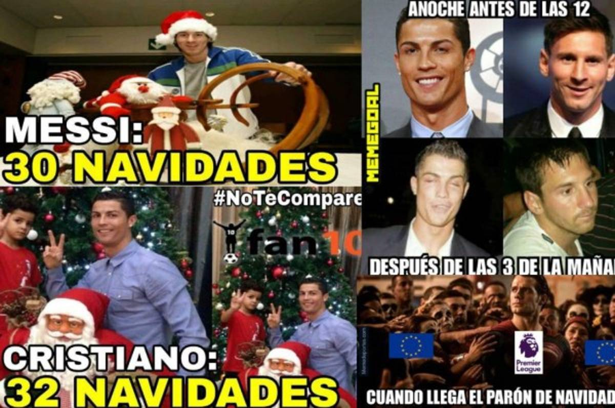 Los mejores memes en el mundo del fútbol en navidad: 'Papá Lionel'