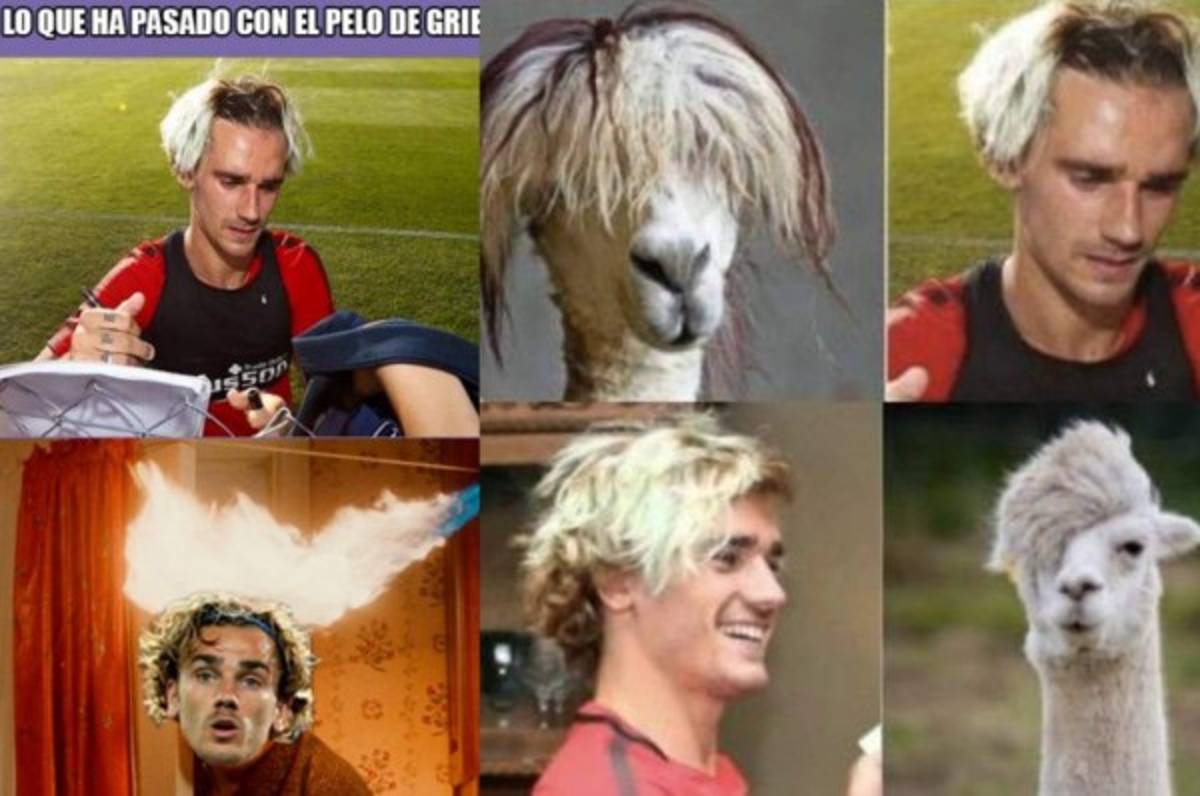 MEMES: Las divertidas comparaciones que desató el nuevo 'look' de Griezmann