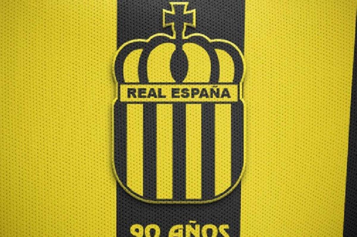 Real España presenta camiseta conmemorativa al 90 aniversario