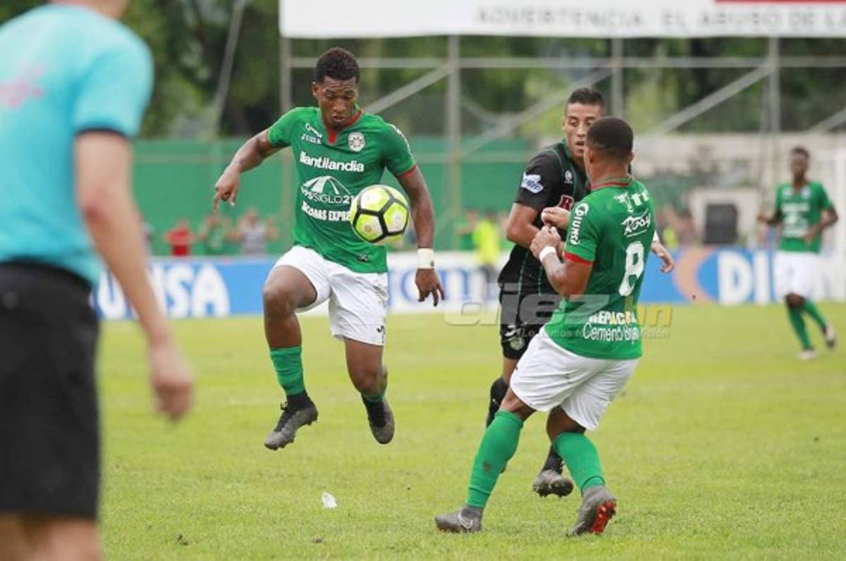 Marathón derrotó al Juticalpa en un partido con un festival de goles